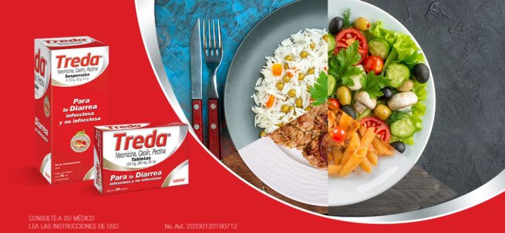 Plato del buen comer – TREDA ULTRA ® | diarrhea
